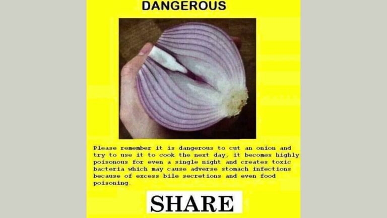 Are Leftover Onions Bad For You? Will They Give You Food Poisoning ...